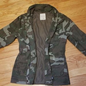 Jackets & Coats | Camo Utility Jacket | Poshmark